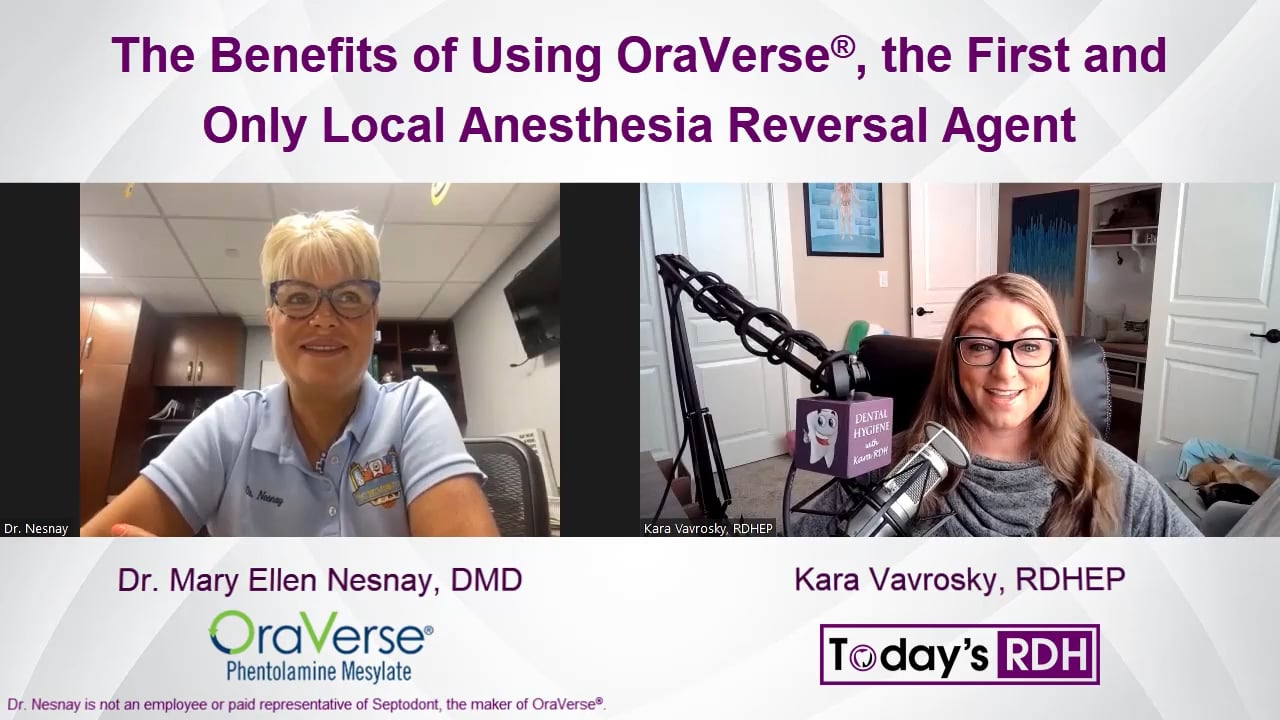 VIDEO: The Benefits of Using Local Anesthesia Reversal Agent OraVerse ...